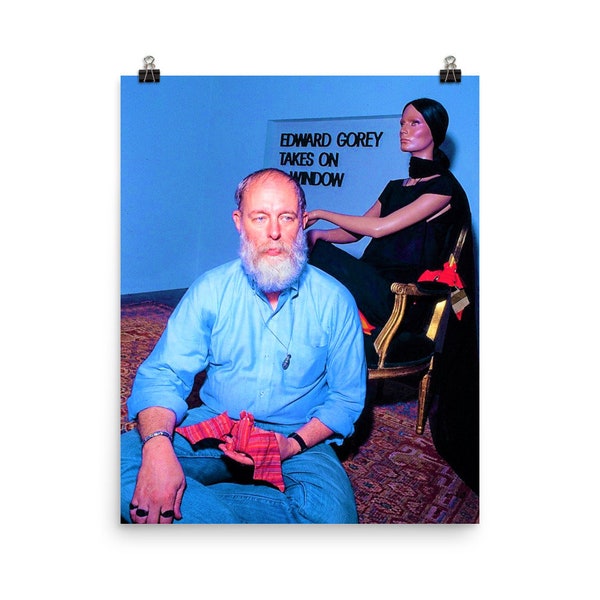 Edward Gorey Poster - Etsy