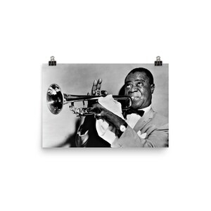 Louis Armstrong Poster Print - Etsy
