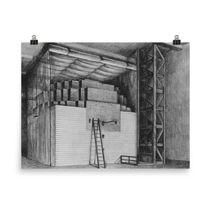 Chicago Pile-1 stagg Field Reactor Poster Print - Etsy