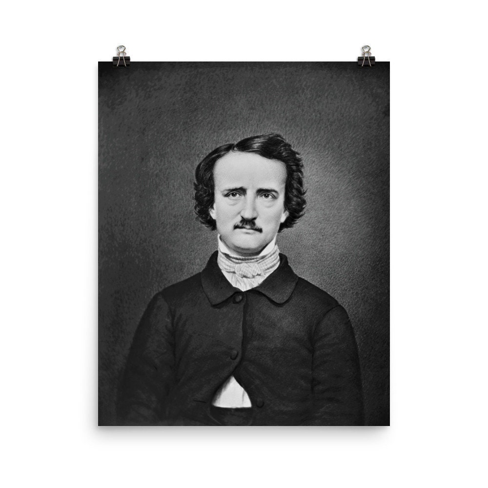 Edgar Allan Poe Poster Print - Etsy