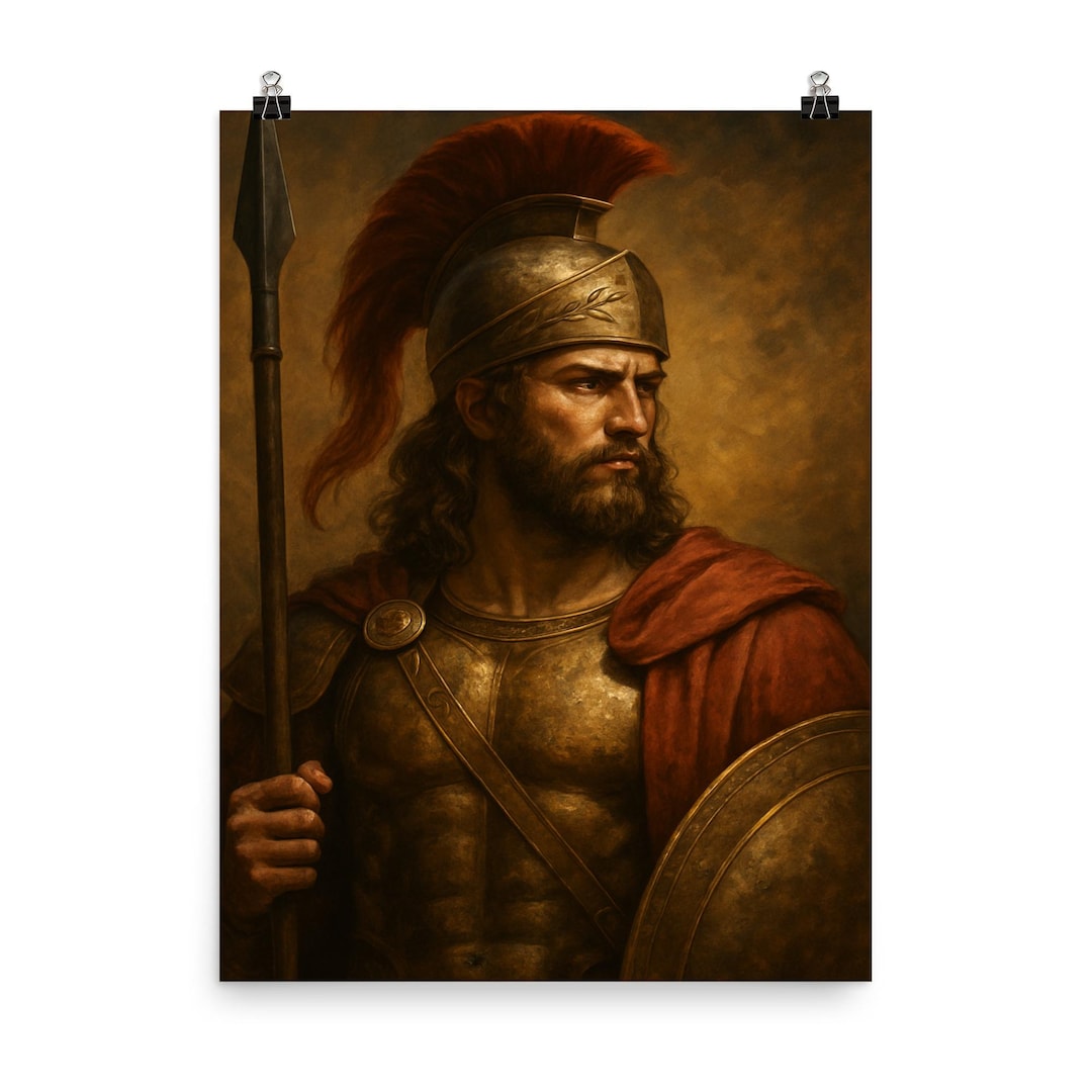 Alcibiades Ancient Greek General Poster: Historical Wall Art - Etsy UK