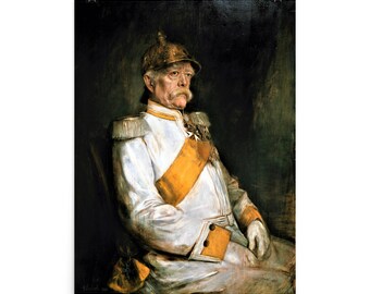 Otto Von Bismarck Germany Portrait Photo Art Poster Print - Etsy