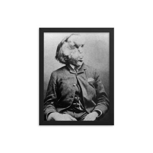 Joseph Merrick (the Elephant Man) Framed Print - Etsy