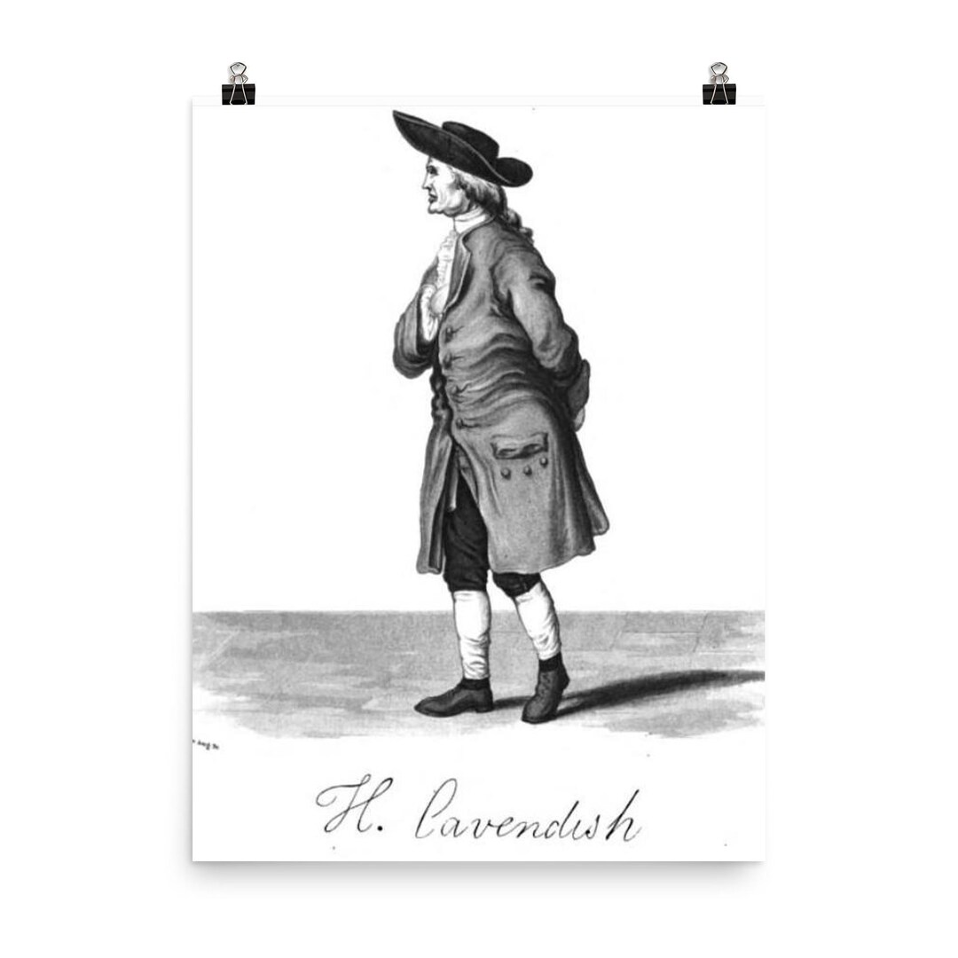 Henry Cavendish Poster Print - Etsy