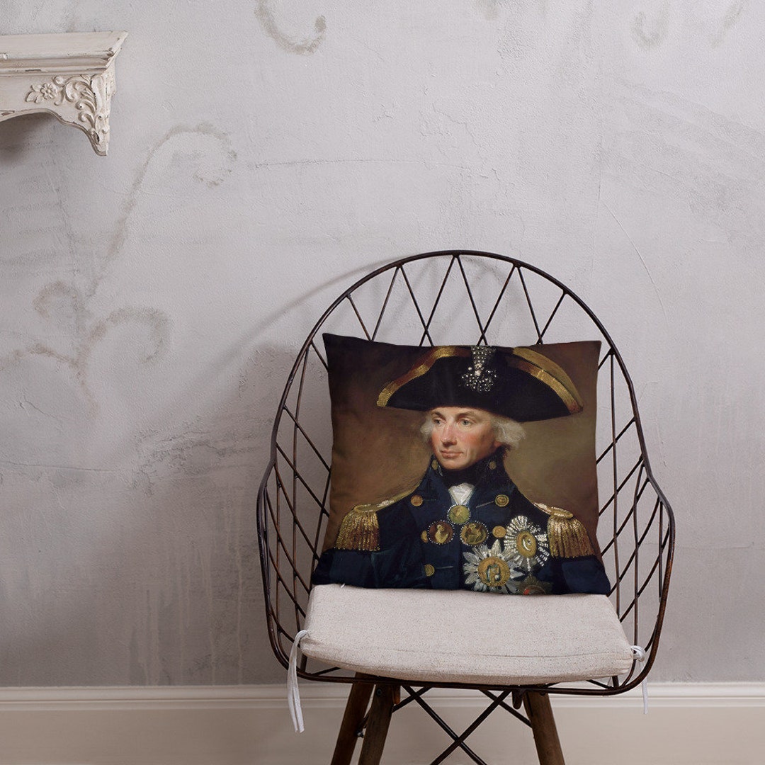 Horatio Nelson Admiral Lord Nelson Throw Pillow - Etsy