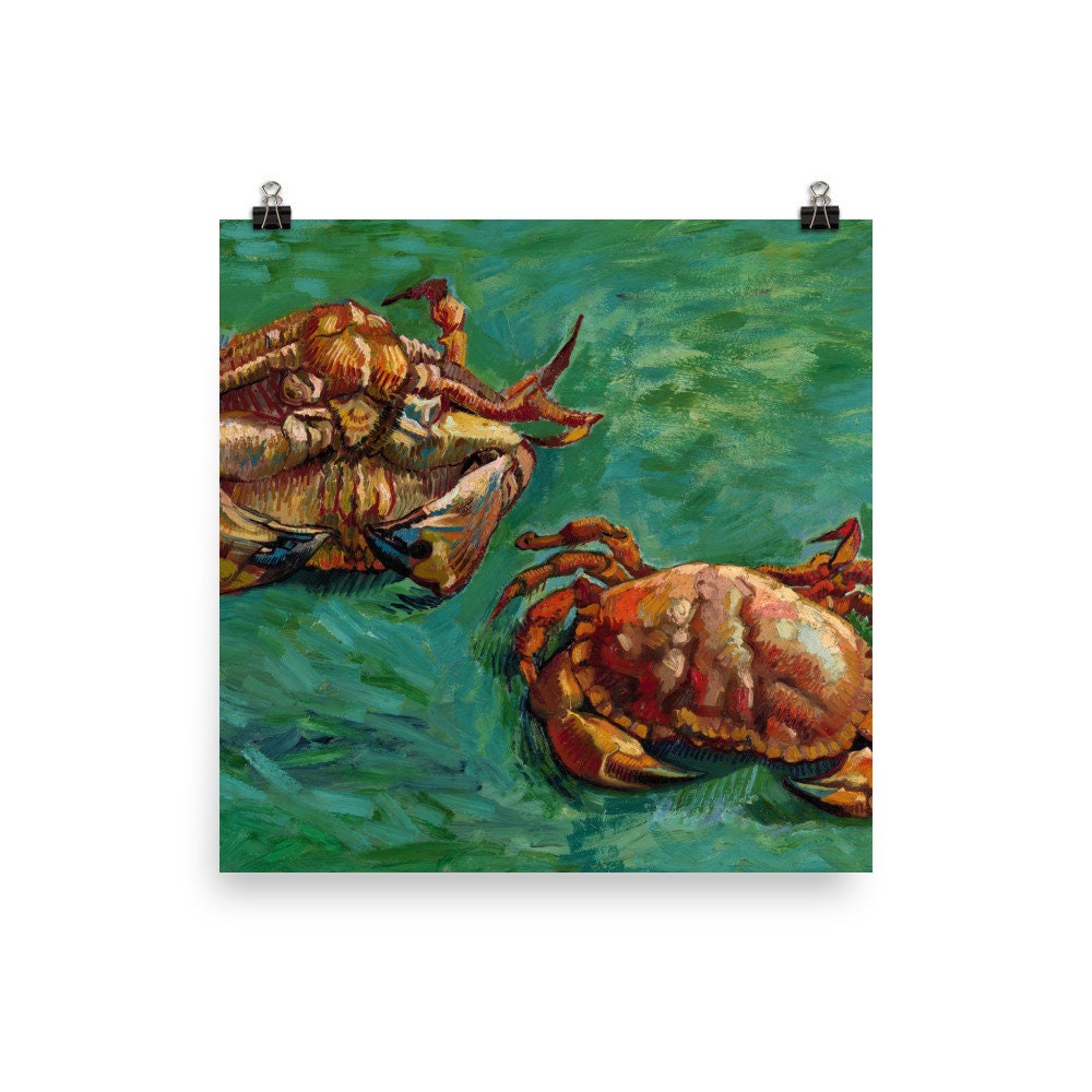 Two Crabs by Vincent Van Gogh Poster Print - Etsy