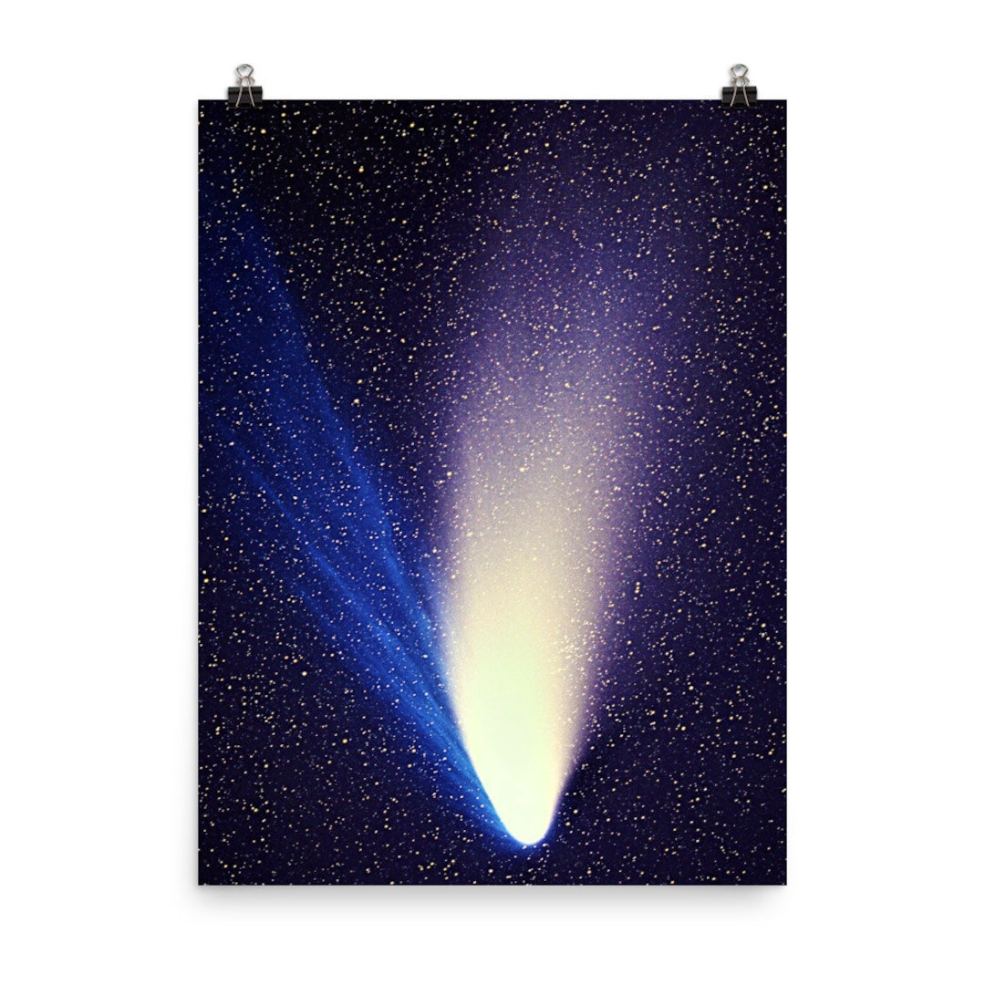 Hale-bopp Comet Poster Print - Etsy