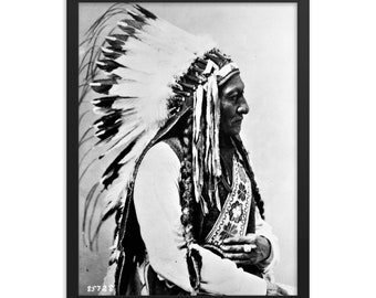 1885 CHIEF SITTING BULL Glossy 8x10 or 11x14 Photo Print Native ...