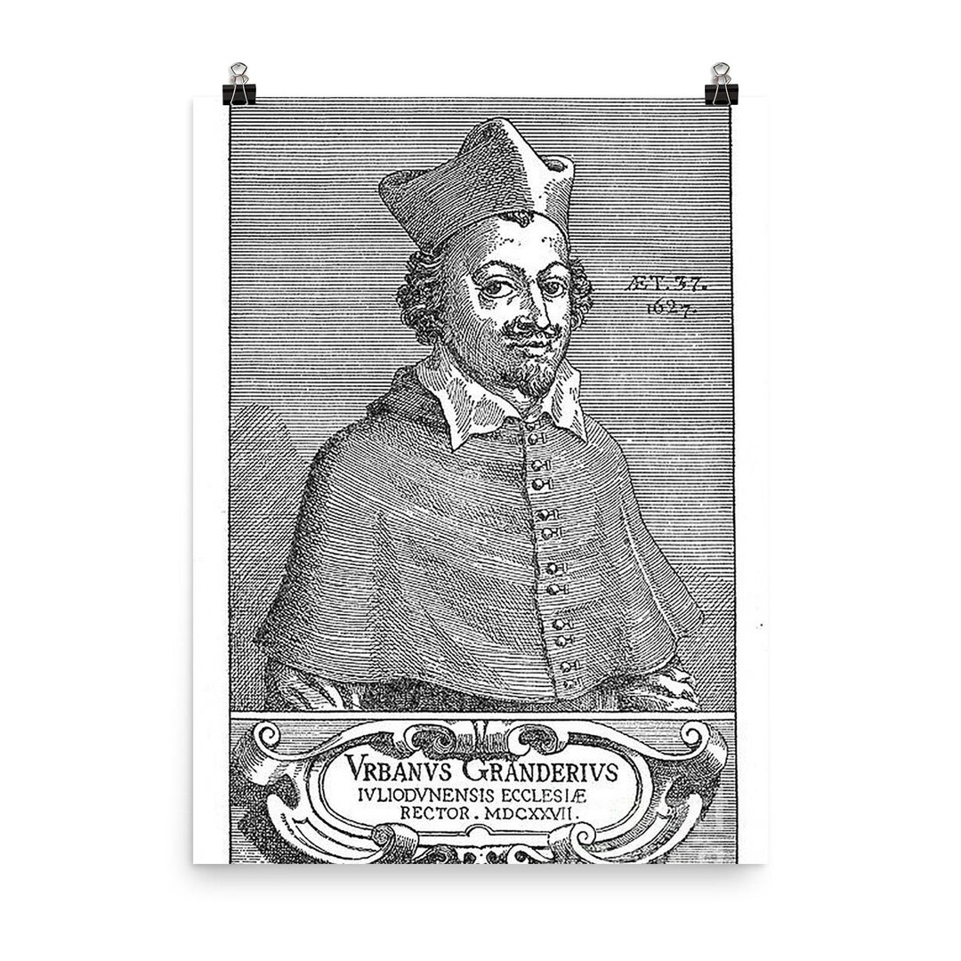 Urbain Grandier Poster Print – 18” X 24” - Etsy