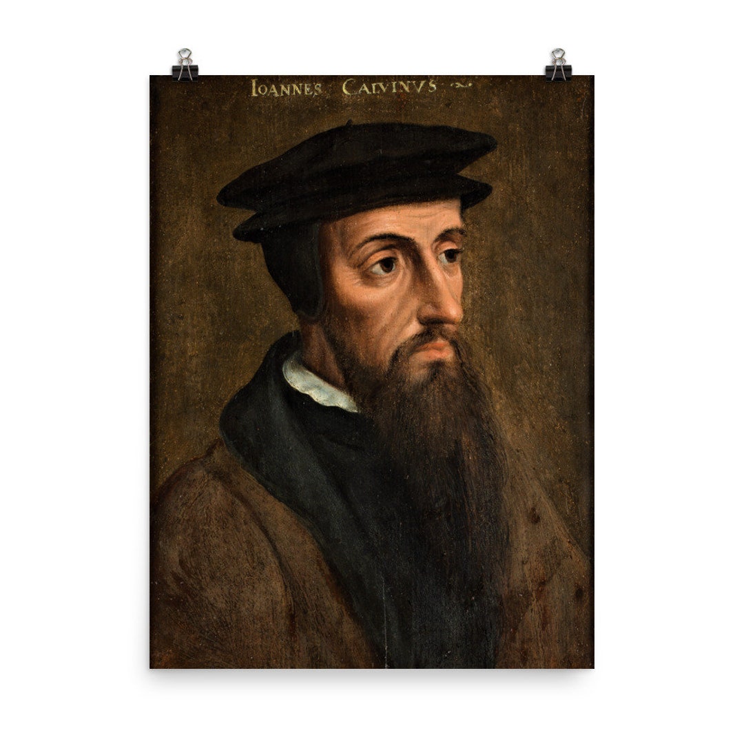 John Calvin Poster Print - Etsy