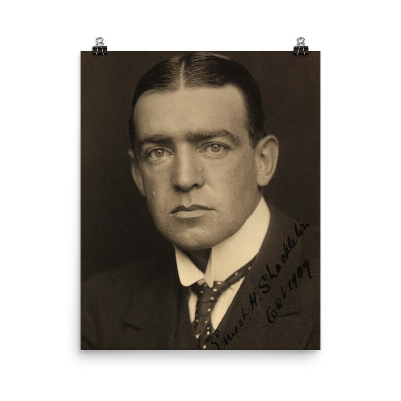 Ernest Shackleton Poster Print - Etsy