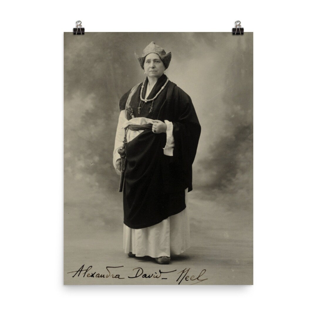 Alexandra David-néel Poster Print - Etsy