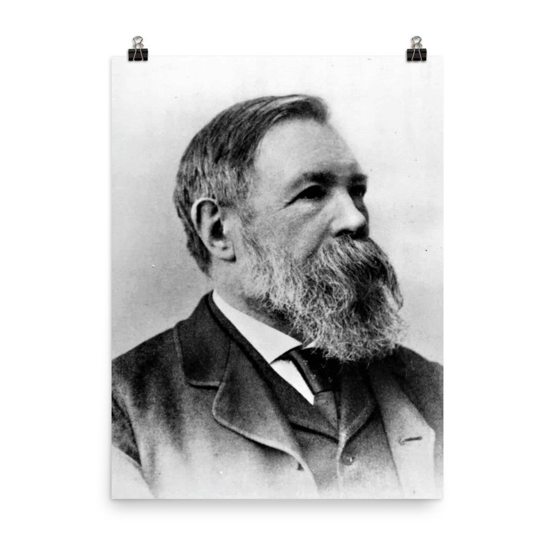 Friedrich Engels Poster Print - Etsy