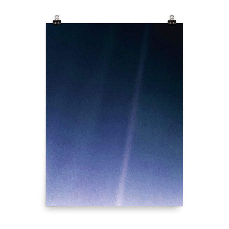 Pale Blue Dot Poster Print - Etsy