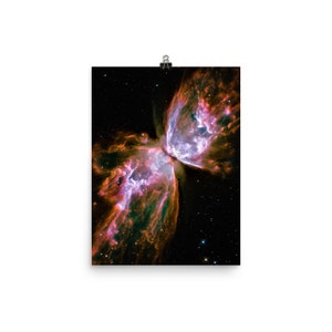 Butterfly Nebula by Hubble Space Telescope Poster Print - Etsy
