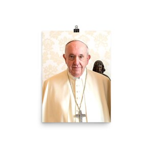 Pope Francis Poster Print - Etsy