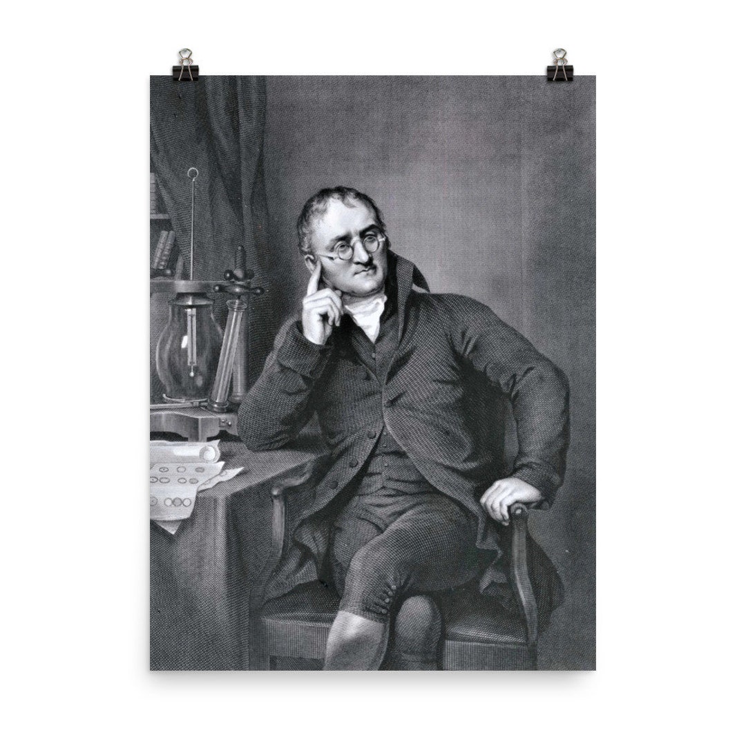 John Dalton Poster Print - Etsy