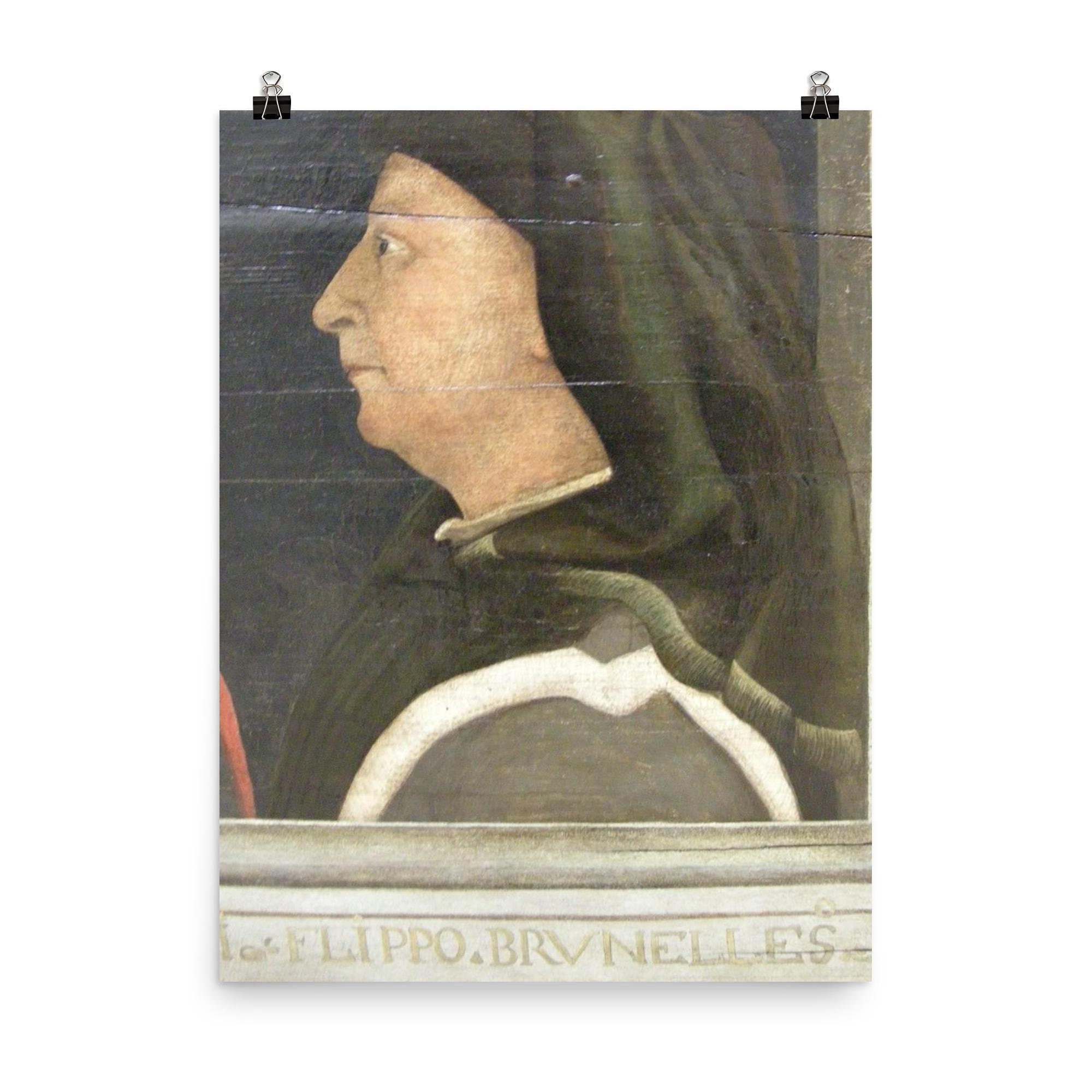 Filippo Brunelleschi Portrait