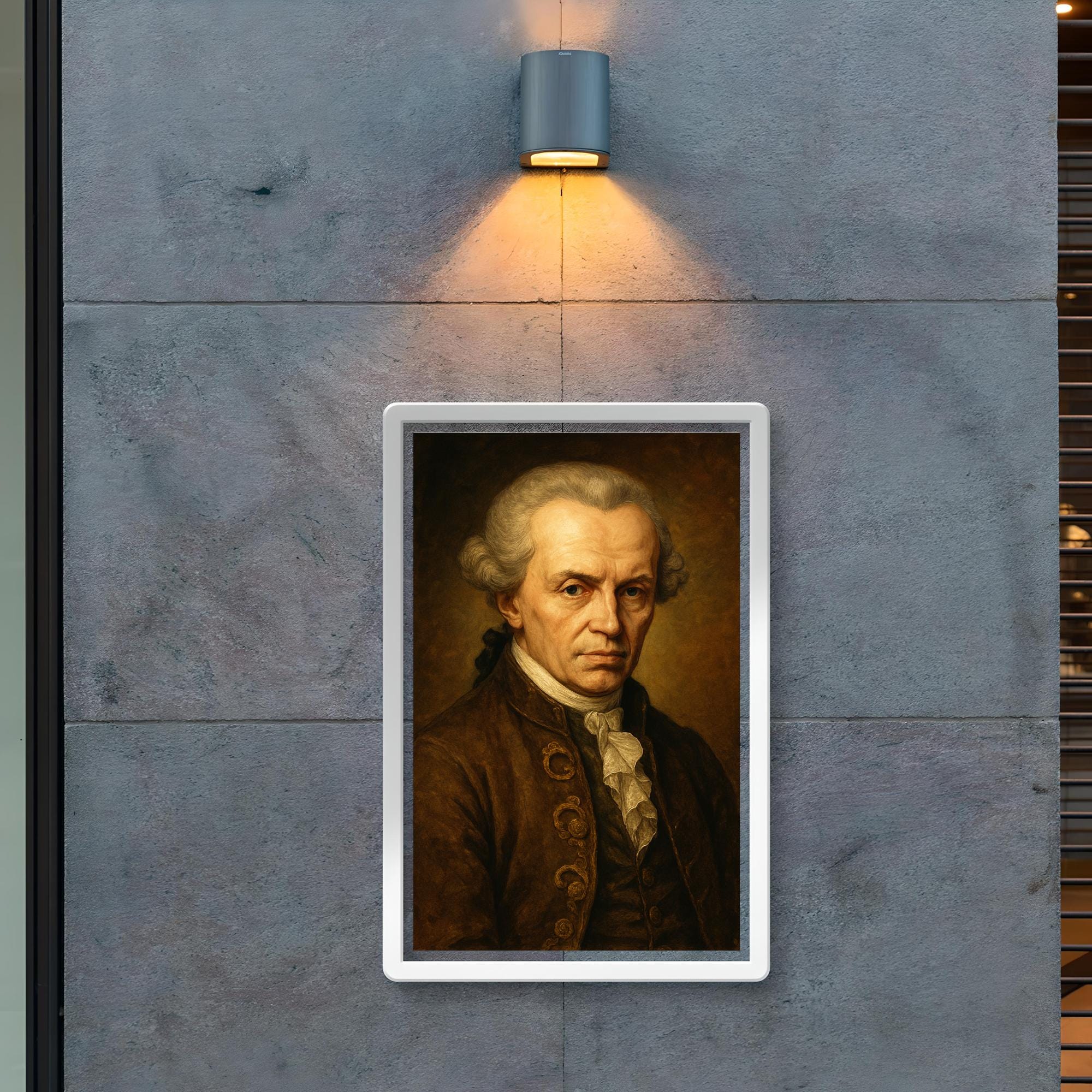 Immanuel Kant Philosophy Poster Print - Enlightenment Wall Art, Unique ...
