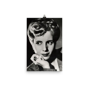 Eva Duarte Perón Poster Print - Etsy