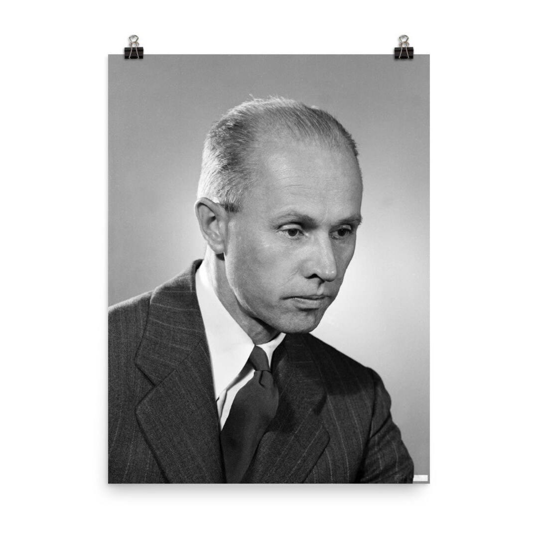 George Kistiakowsky Poster Print - Etsy