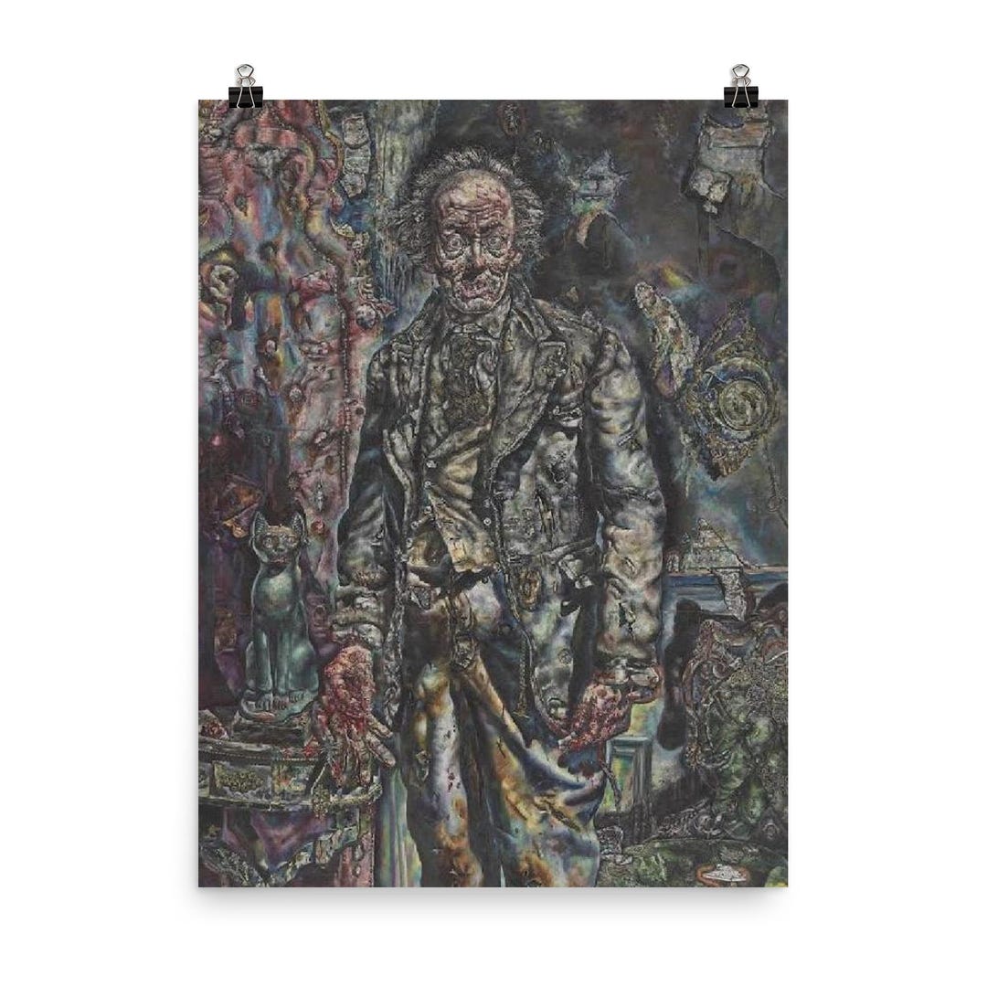 The Picture of Dorian Gray by Ivan Albright Poster Print - Etsy