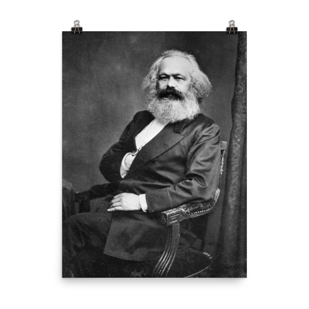 Karl Marx Poster - Etsy