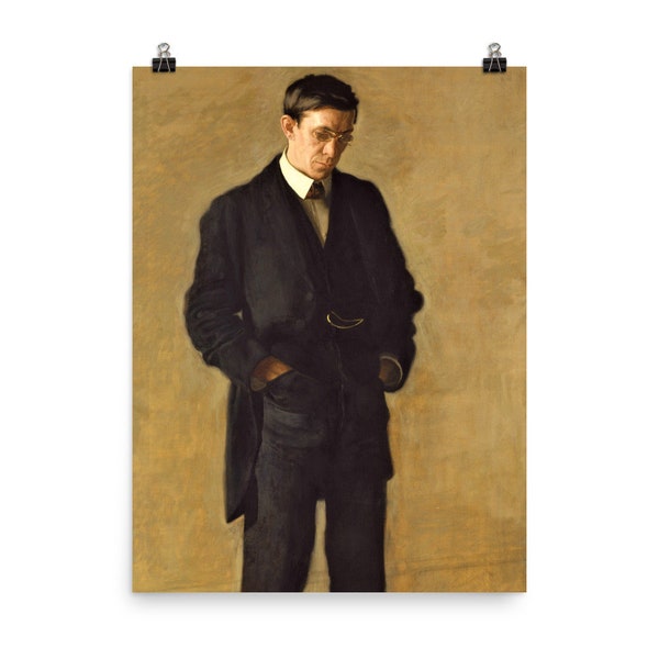 The Thinker Poster - Etsy