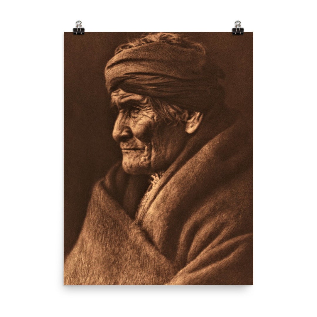 Portrait of Geronimo Poster Print - Etsy