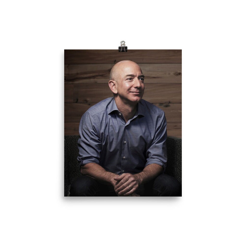 Jeff Bezos Poster | Etsy