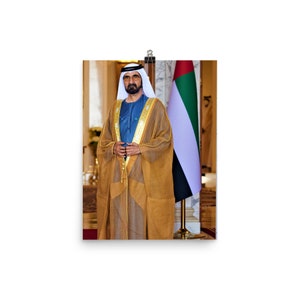 Sheikh Mohammed Bin Rashid Al Maktoum Poster Print - Etsy