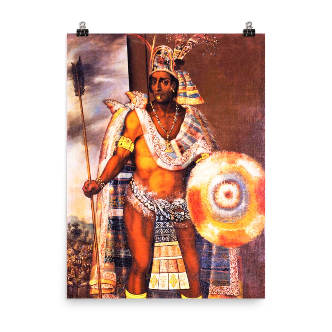 Montezuma II Poster Print - Etsy