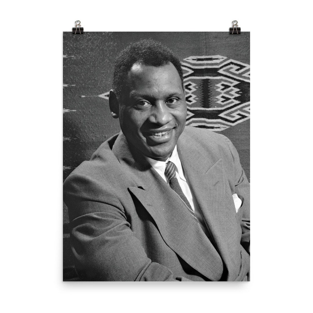 Paul Robeson Poster Print - Etsy