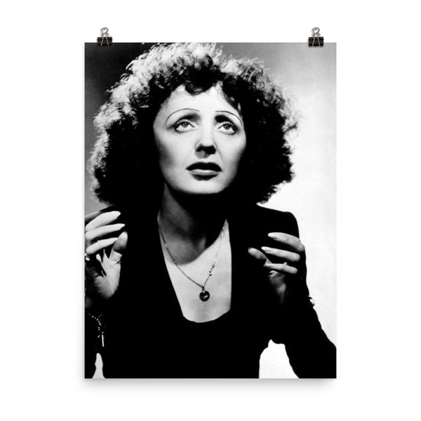 Edith Piaf Poster - Etsy