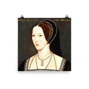 Anne Boleyn Poster Print - Etsy