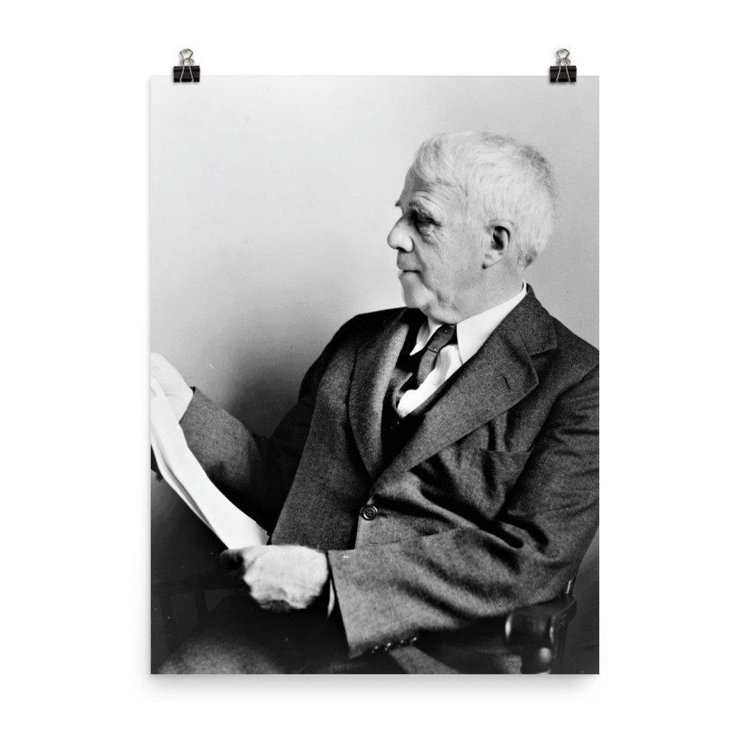 Robert Frost Poster Print - Etsy