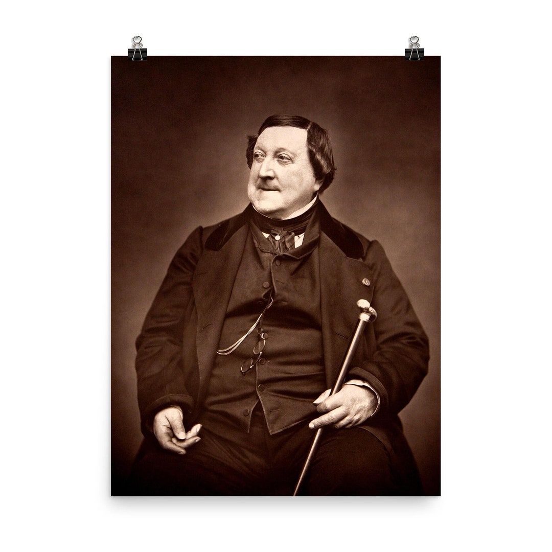 Gioacchino Rossini Poster Print - Etsy