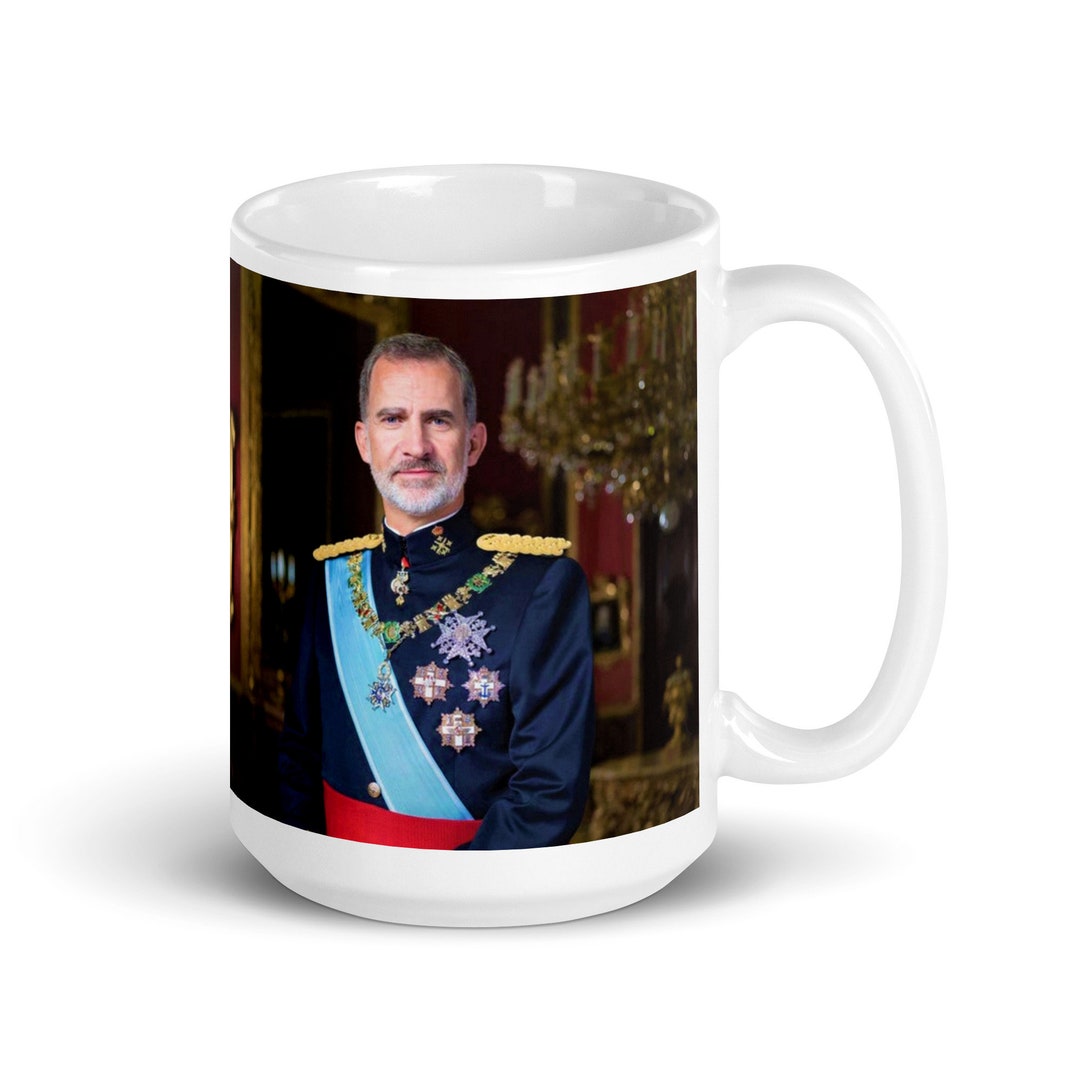 King Felipe VI of Spain Mug - Etsy