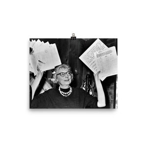 Jane Jacobs Poster Print - Etsy