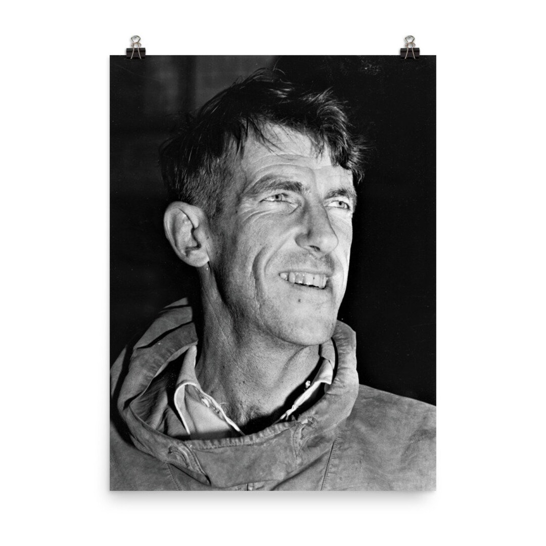 Sir Edmund Hillary Poster Print - Etsy