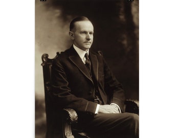 Calvin Coolidge If You See Poster, Print, Picture or Framed Photograph ...