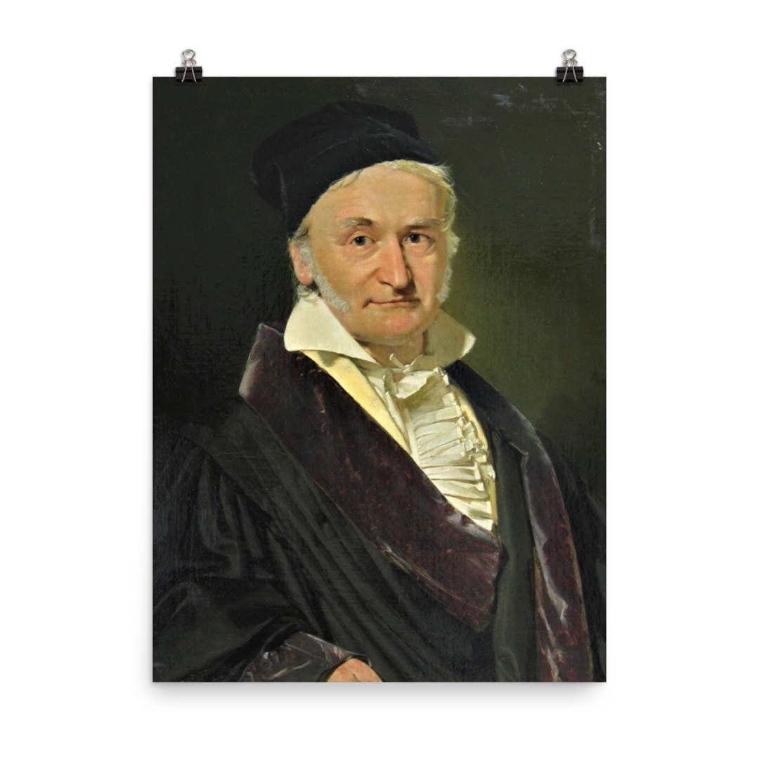 Carl Friedrich Gauss Poster Print - Etsy