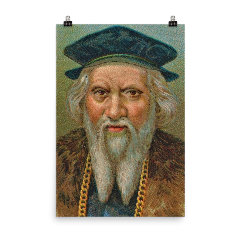 John Cabot Poster Print - Etsy
