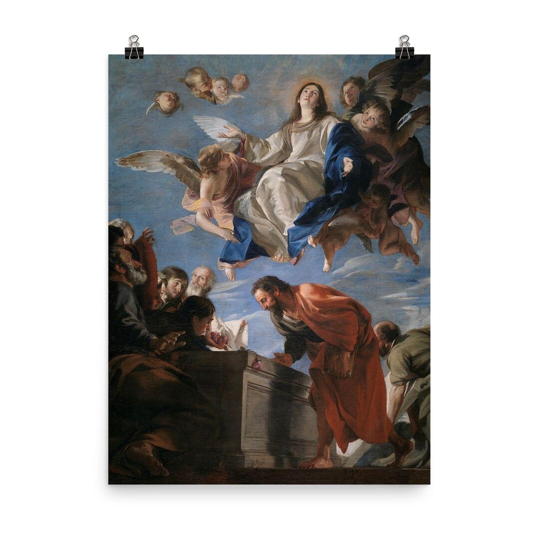 Assumption of the Virgin Poster Print by Juan Martín Cabezalero - 1665 ...