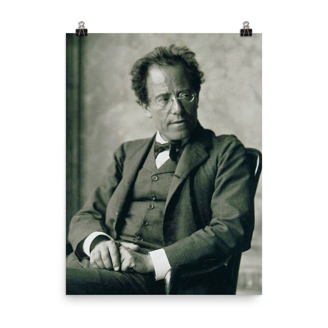 Gustav Mahler Poster Print - Etsy