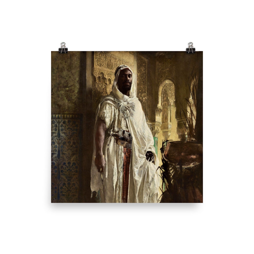 The Moorish Chief by Eduard Charlemont Poster Print - Etsy