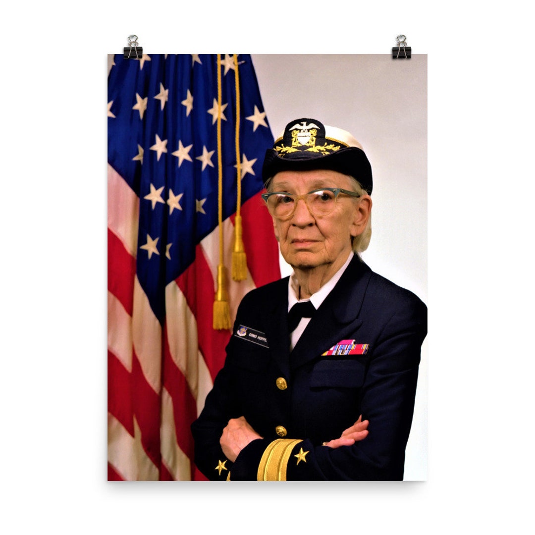 Grace Hopper Poster Print - Etsy