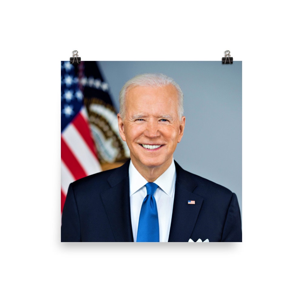 Joe Biden Official Portrait Poster Print - Etsy