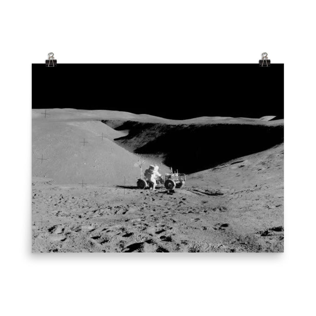 Apollo 15 Hadley Rille Print: Lunar Mission Wall Art - Etsy