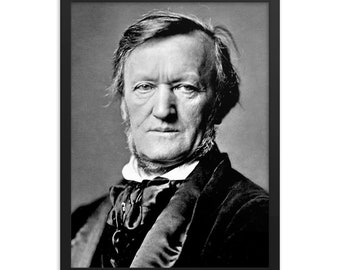 Richard Wagner Original Art Print Photo Poster Gift Home Wall Decor ...